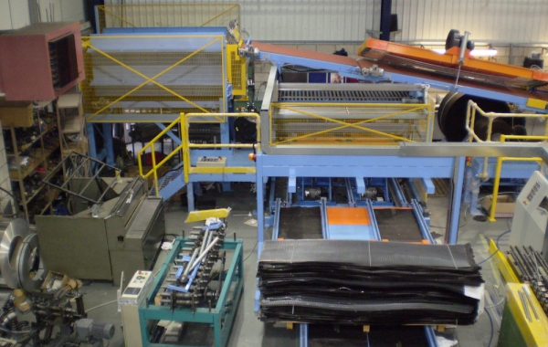 Paper Backed Metal Lath Production Line from Boxer Design