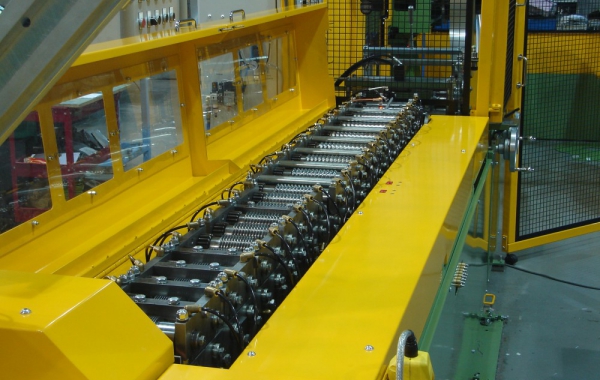 Turbulator Cut Form & Stuffing Production Line from Boxer Design